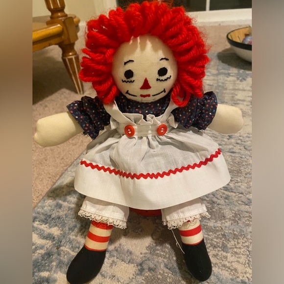 Raggedy Ann Toys Vintage Raggedy Ann Doll 25 In I Love You